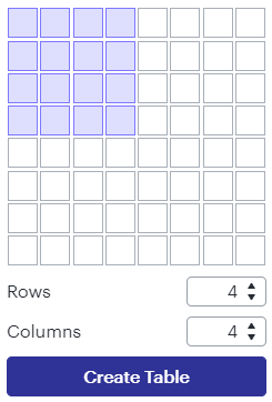 Use tables to organize information in Lucidspark – Lucid