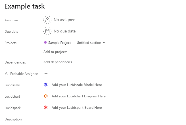 Embed Lucid documents in Asana – Lucid