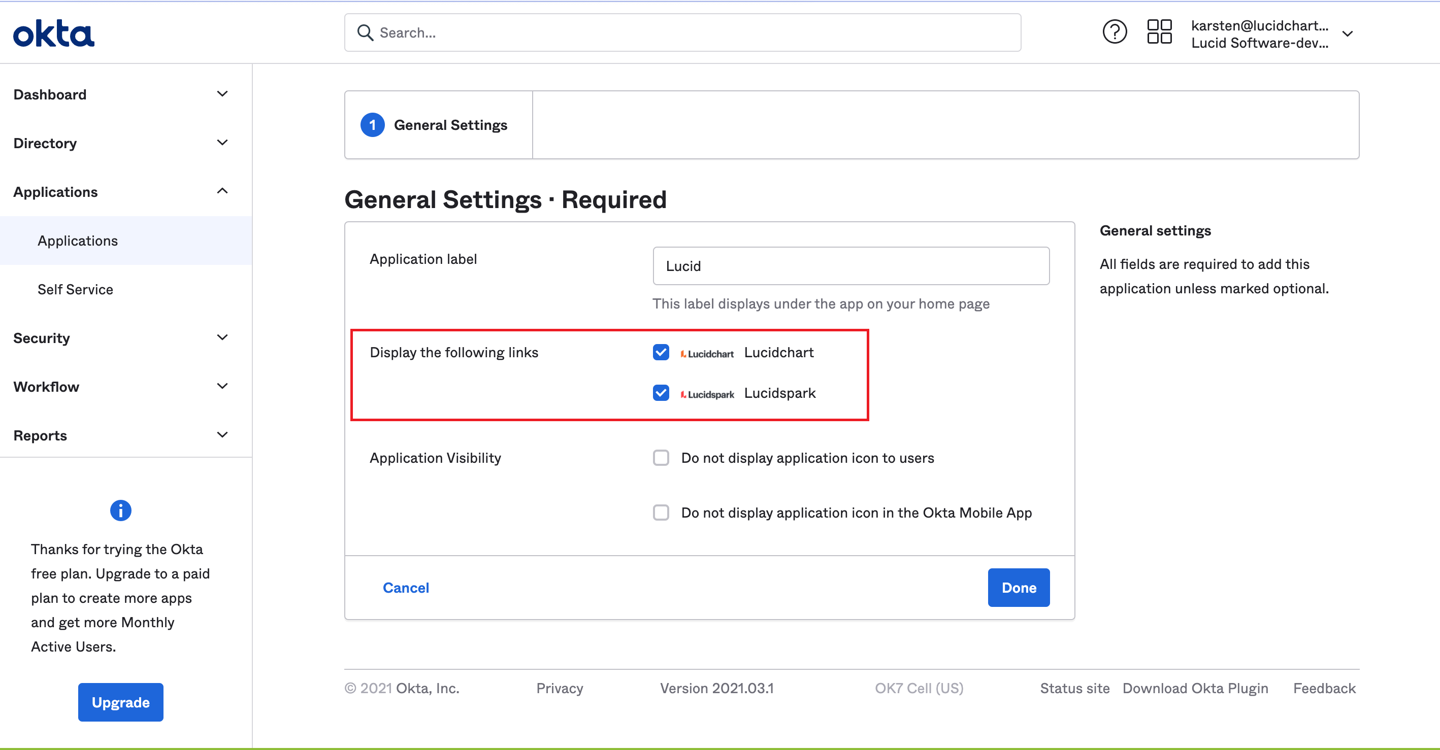 Enable Okta SAML and SCIM in Lucid – Lucid