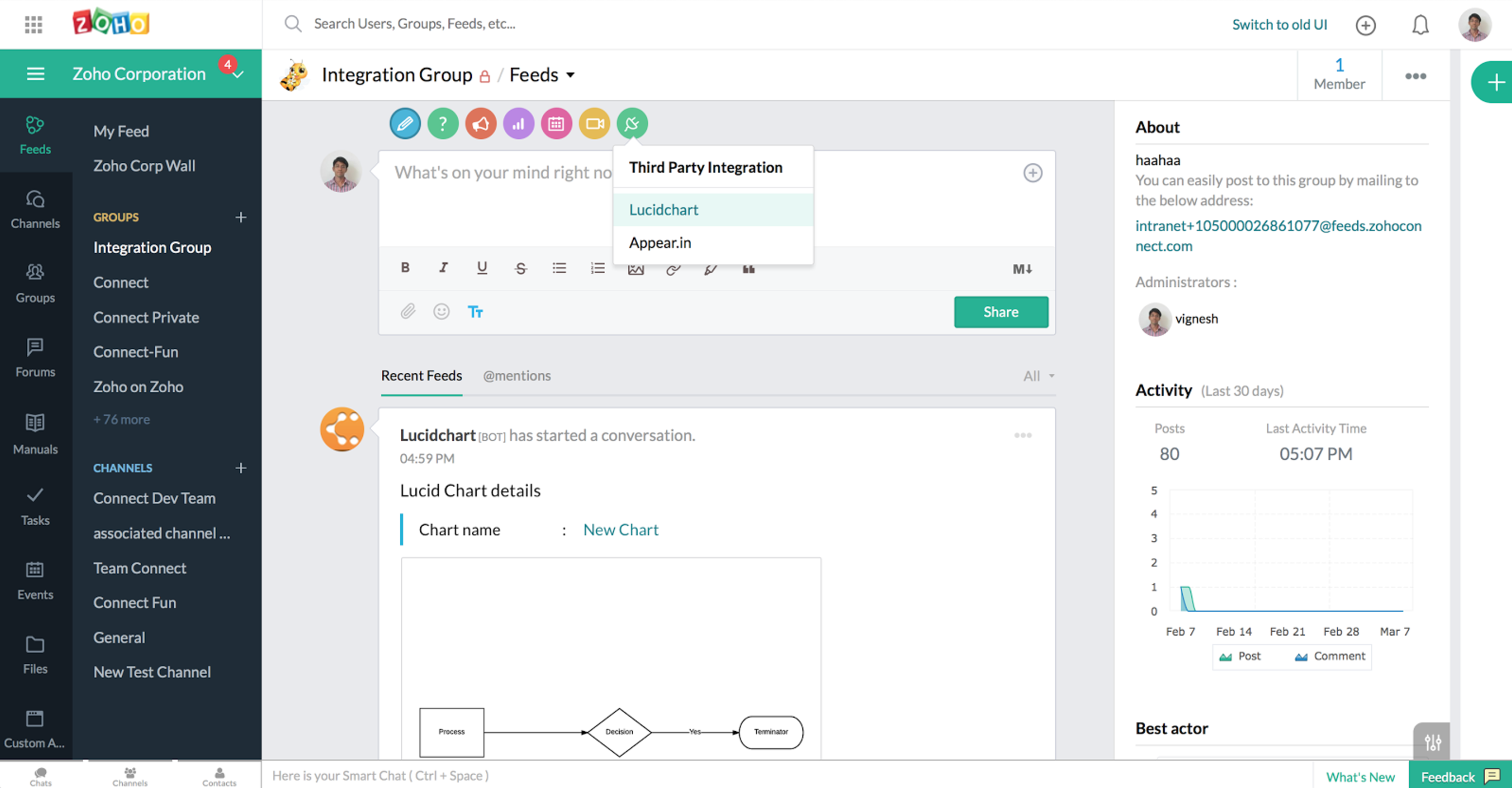 Integrate Lucidchart with Zoho Connect – Lucid Integrate Lucidchart with Zoho Connect – Lucid