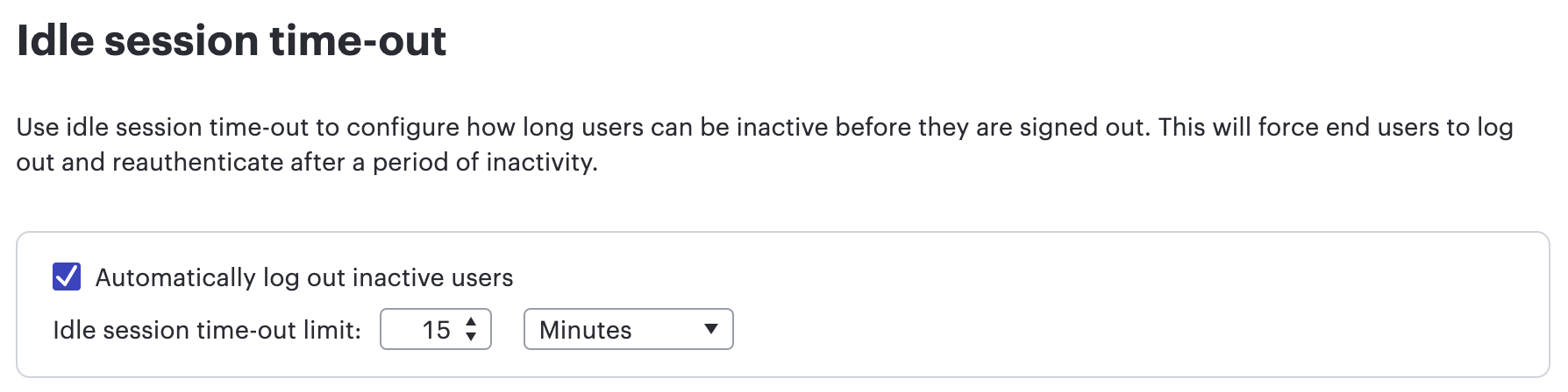 Lucid admin panel: Security settings – Lucid