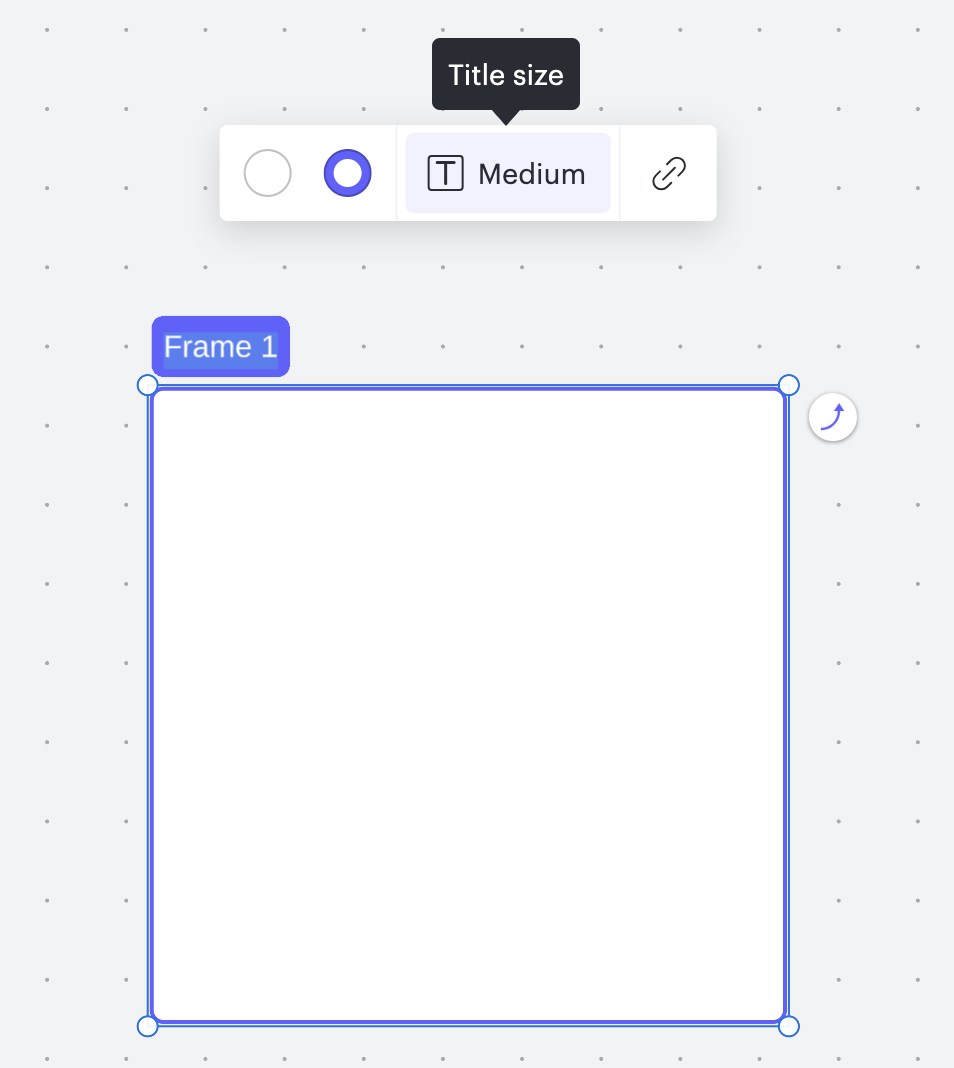 Inhoud organiseren met frames in Lucidspark – Lucid
