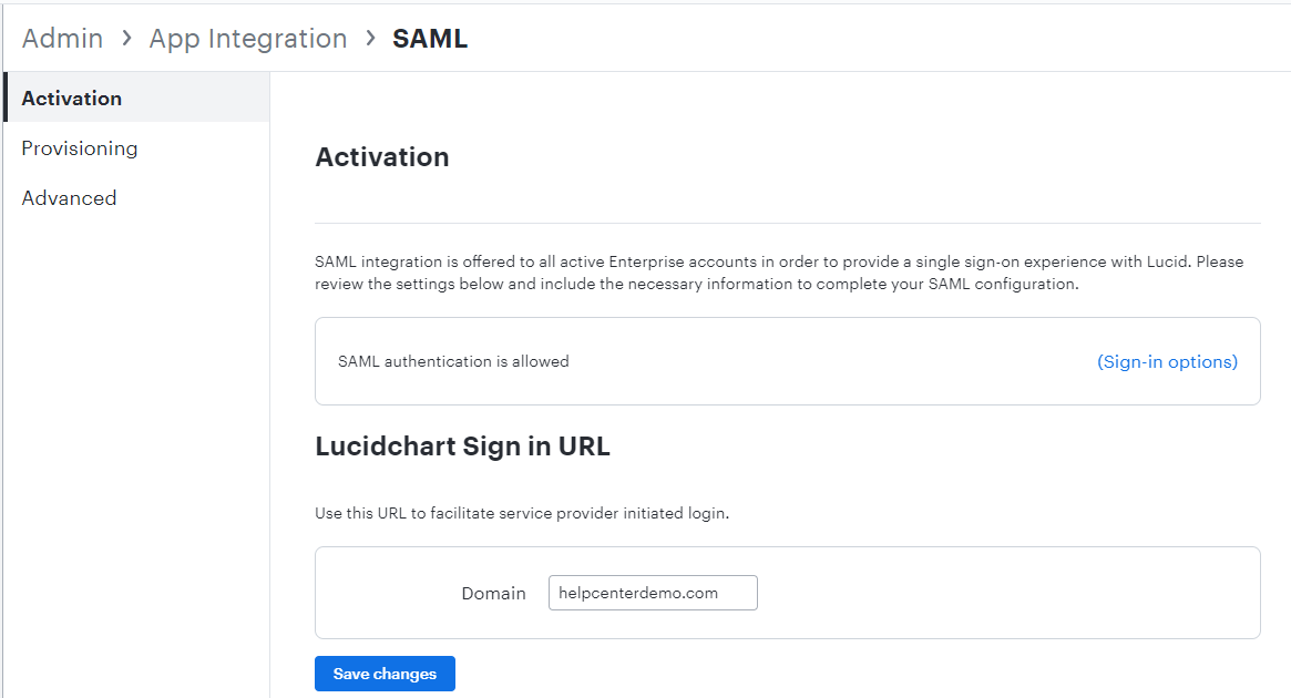Lucid에서 Okta SAML/SCIM 활성화 – Lucid