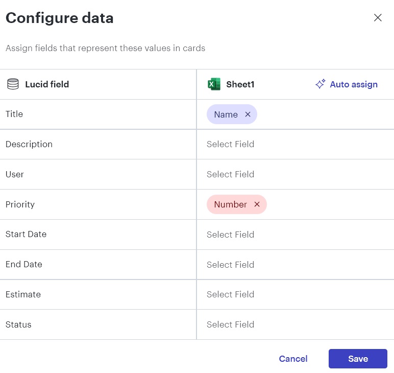 Integrate Lucid Cards with Excel or Google Sheets – Lucid