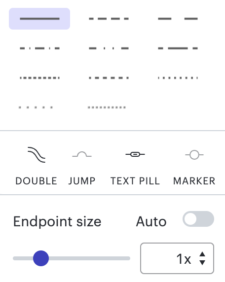 Add and style lines in Lucidchart – Lucid