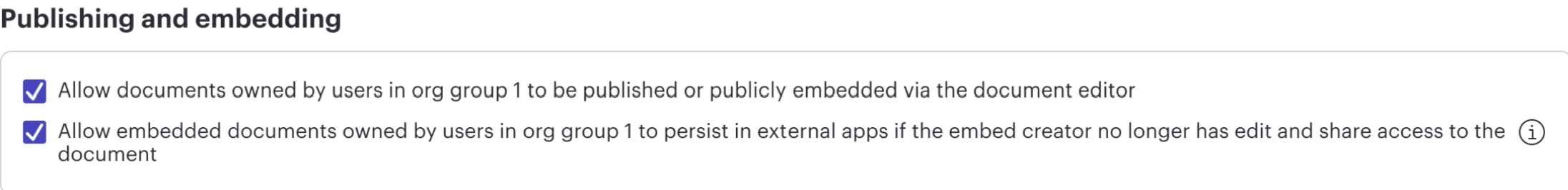 Lucid admin panel: Security settings – Lucid