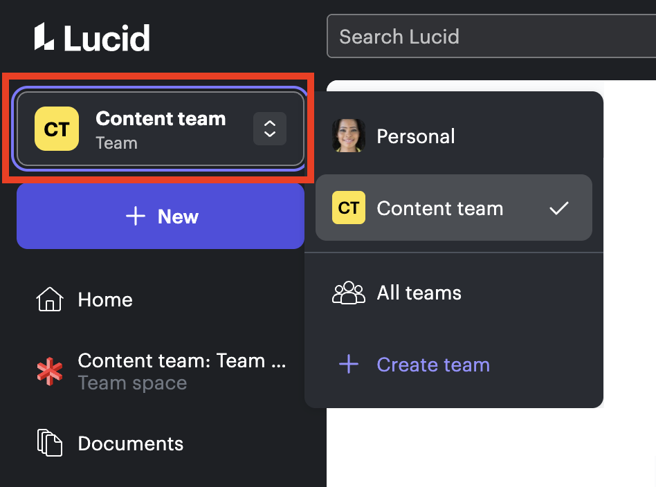 Coordinate, collaborate, and align in a team space – Lucid