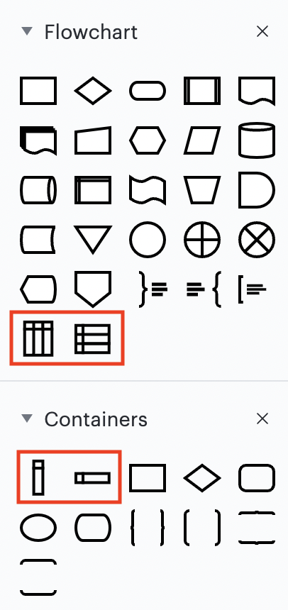 Add and format swim lanes in Lucidchart – Lucid