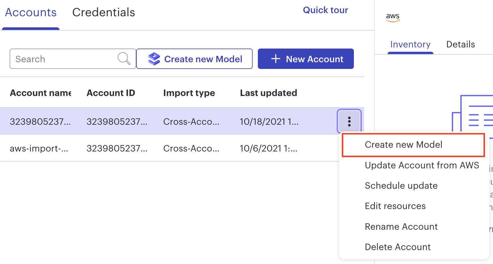 Import and manage AWS infrastructure data in Lucidscale – Lucid