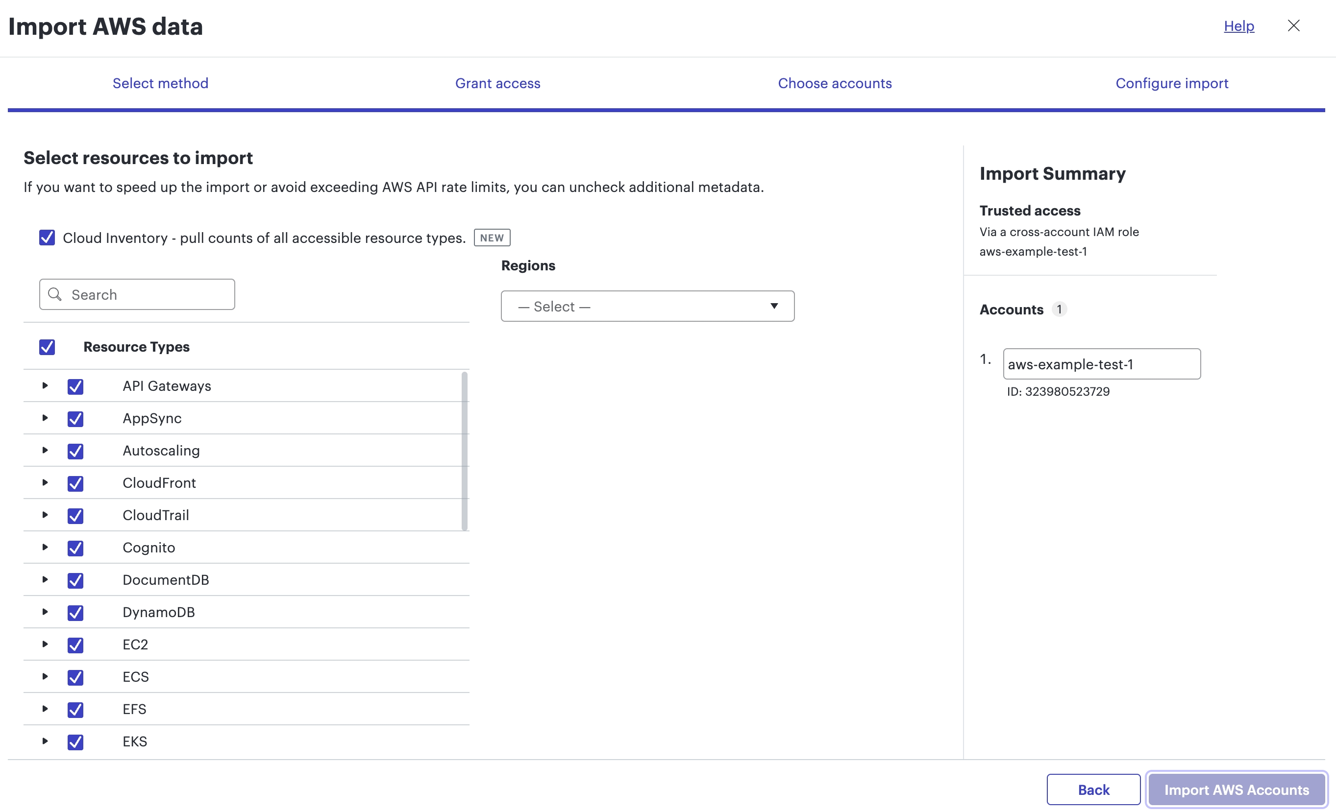 Import and manage AWS infrastructure data in Lucidscale – Lucid