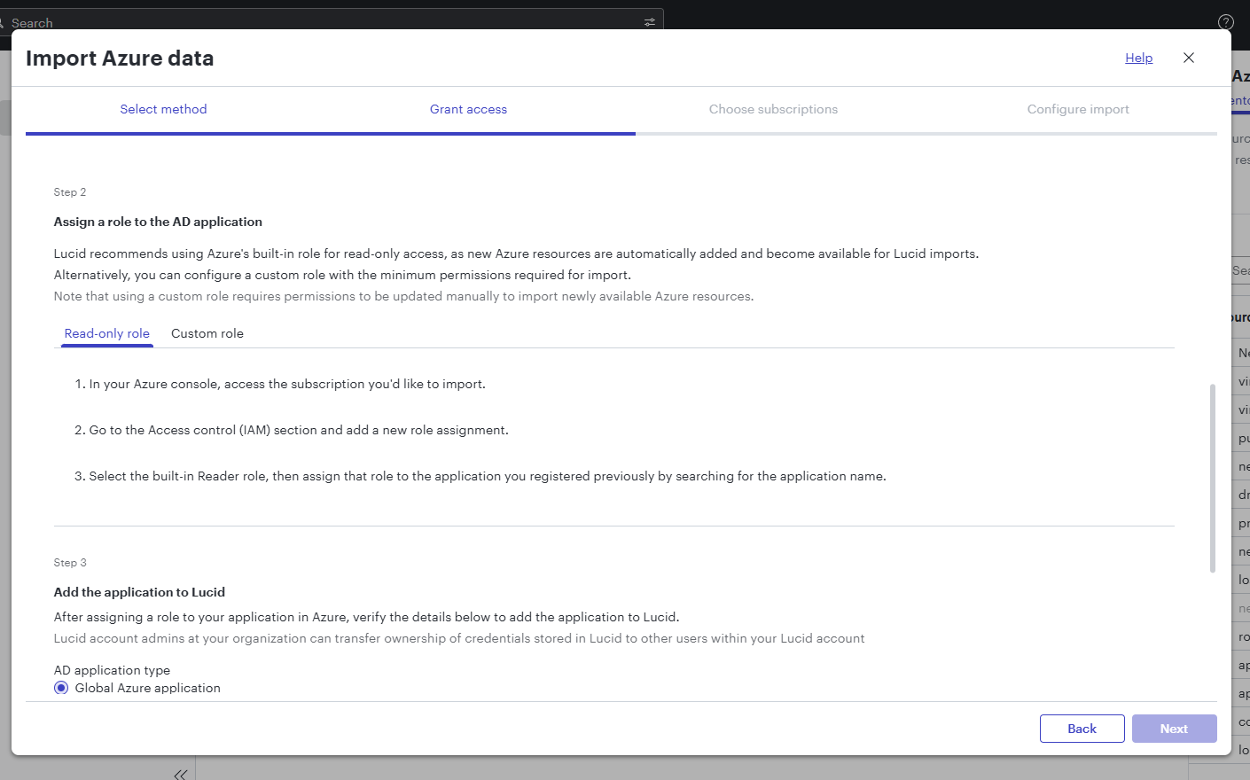 Import and manage Azure infrastructure data in Lucidscale – Lucid