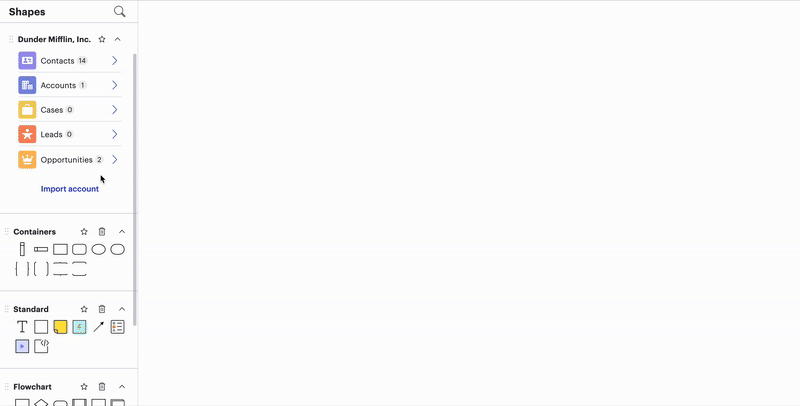 Salesforce account mapping integration for Lucidchart – Lucid