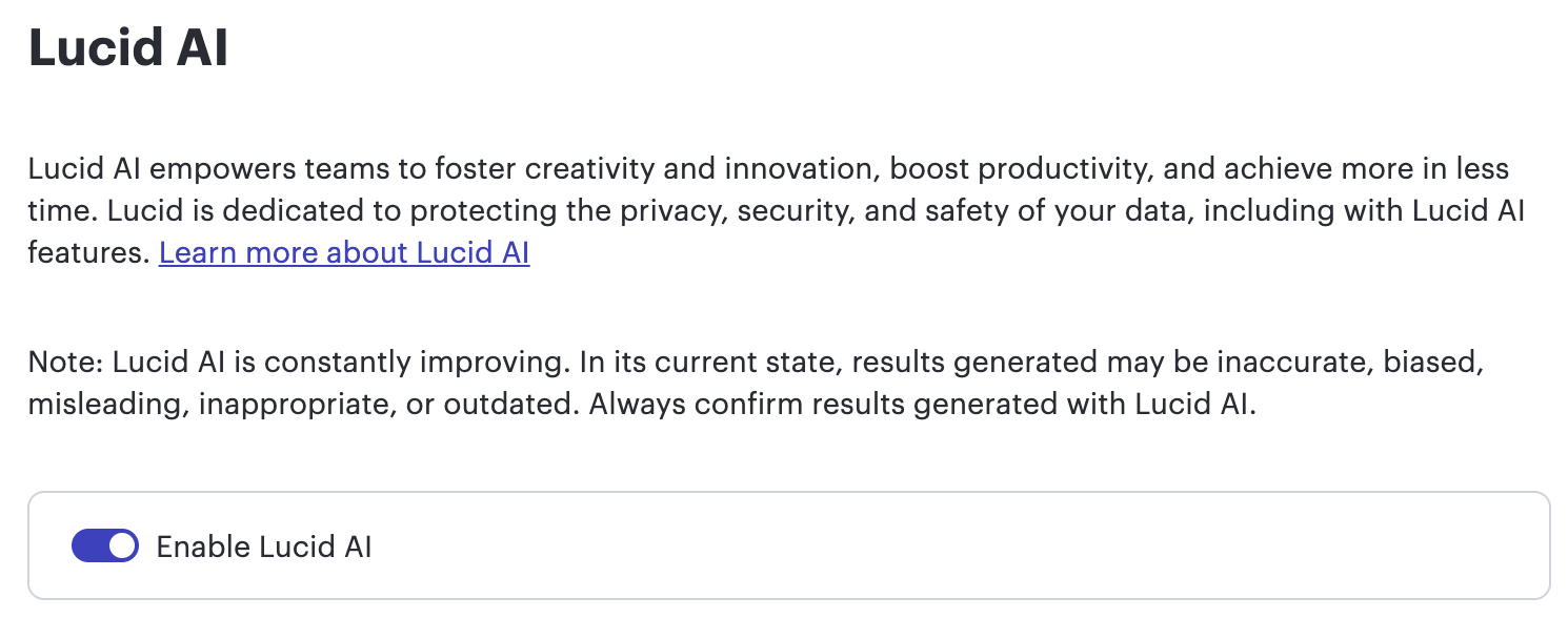 AI in Lucid overview – Lucid