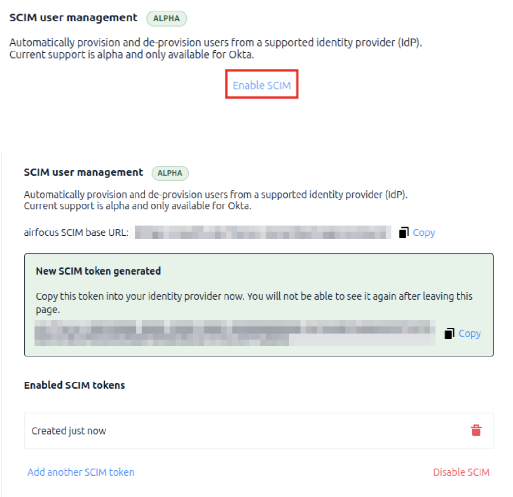 Enable Okta SAML and SCIM in airfocus – Lucid