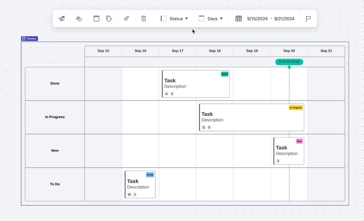 Trabaja con cronogramas en Lucidspark – Lucid
